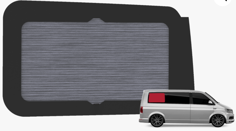 (G) STORE PLISSE DROIT POUR RALLONGE VW T5/T6 - VANSHADES – FESTIVAN